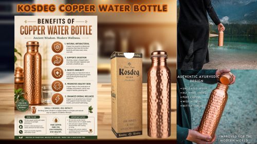 12 Best Copper Water Bottles in 2026 (Pure, Leak-Proof & Health ...